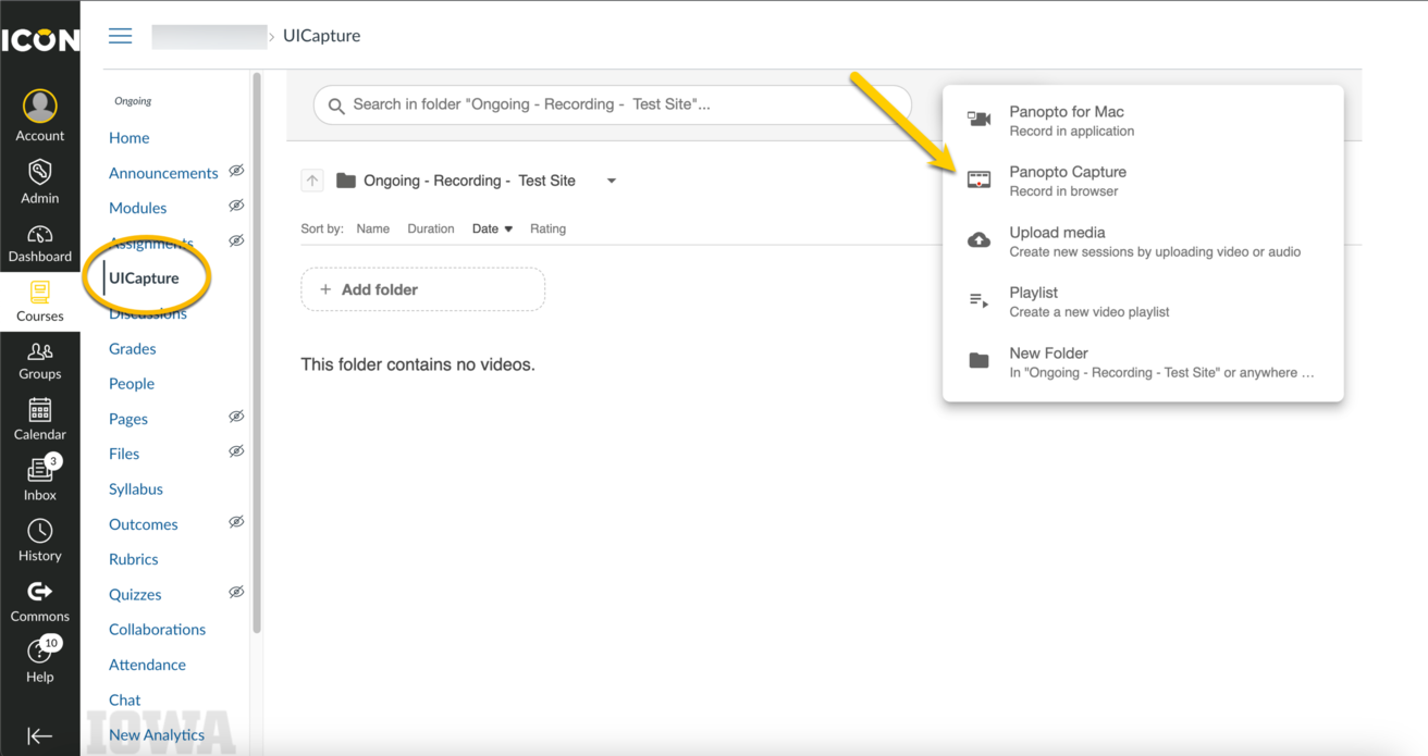 UICapture Getting Started | Office of Teaching, Learning, and ...